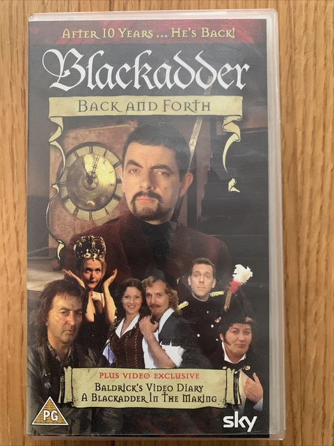 BLACKADDER BACK AND Forth- VHS tape. Rowan Atkinson £2.00 - PicClick UK
