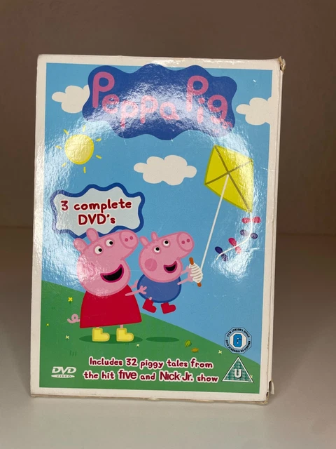 PEPPA PIG - Vols. 1 To 3 DVD 3-Disc Set Contains 32 Episodes £10.00 ...
