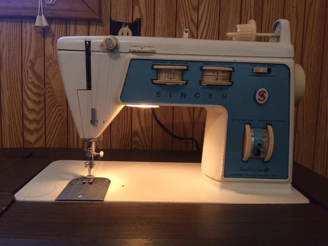 SINGER SEWING MACHINE Model 756 with Cabinet $175.00 - PicClick