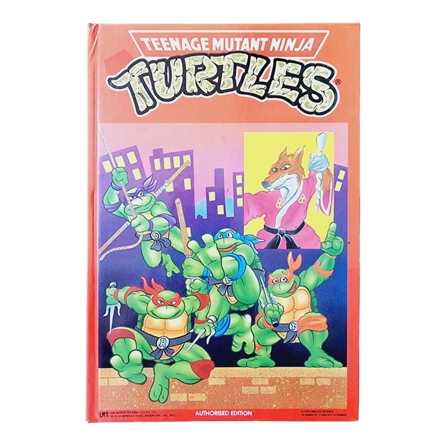 TEENAGE MUTANT NINJA Turtles Book TMNT 1990 Authorised Edition HC ...