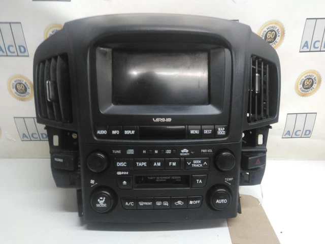 LEXUS RX SERIES RX300 86120-48100 Radio/CD/Stereo Head Unit Mk1 97-03 £ ...