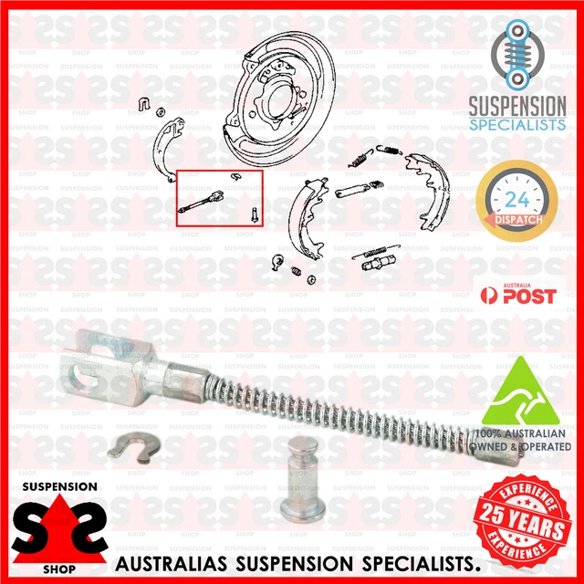 REAR AXLE CABLE Pull, Parking Brake Suit TOYOTA LandCruiser Prado 2.7 ...