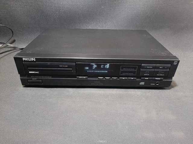 PHILIPS CD600 HIFI Compact Disc CD Player EUR 79,20 - PicClick DE