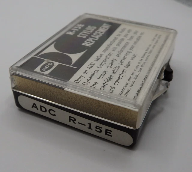 ORIGINAL ADC R 15 E Diamant Nadel für 10 E Mark IV / R 25 / 252 - NOS ...