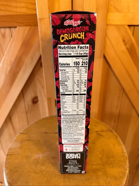 KELLOGG'S STRANGER THINGS Cereal Demogorgon Crunch Cereal 2025 New ...