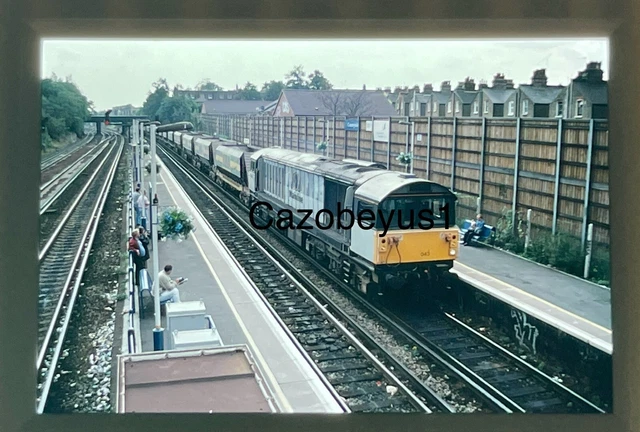 ORIGINAL 35MM TRAIN Slide Class 73 73114 Dated 1997 Sold + Copyright ...