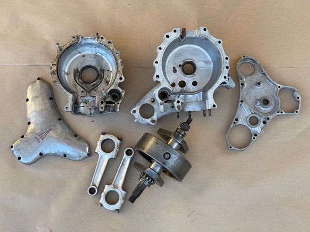 BSA A10 ENGINE Cases & Parts 650 Super Rocket Golden Flash Gold Star ...