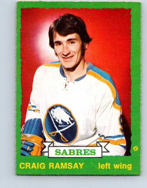 VINTAGE HOCKEY CARD Opc 1973 Buffalo Sabres Craig Ramsay No171 EUR 3,53 ...