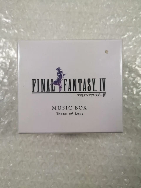 FINAL FANTASY IV Music Box (Boite A Musique) Theme Of Love Japan New ...