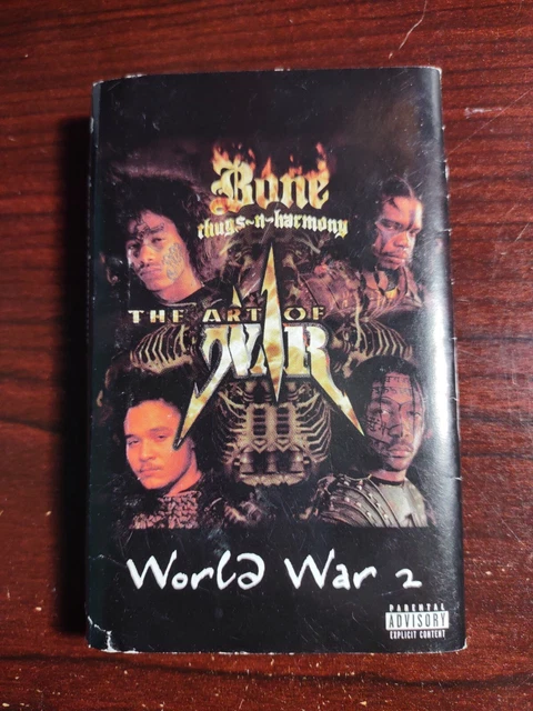 BONE THUGS N Harmony Art of World War 2 Cassette Artwork Insert ONLY ...