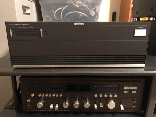 REVOX B 242 - Stereo Power Amplifier (200 Watts Per Channel B242 ...