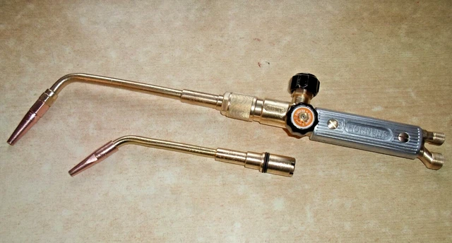 AUTOGENSCHWEISSGERÄT SCHWEISSBRENNER SCHNEIDBRENNER Acetylen Sauerstoff Hornung EUR 1,00 ...