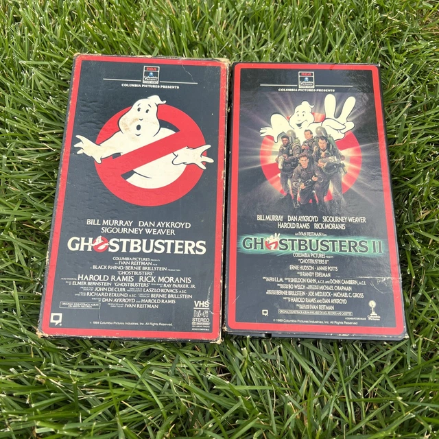 GHOSTBUSTERS 1 AND 2, I and II VHS - Bill Murray, Dan Aykroyd £8.88 ...