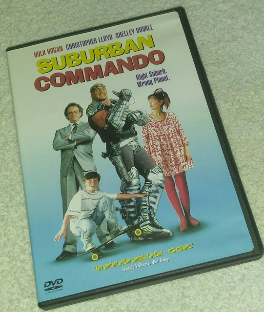 DVD SUBURBAN COMMANDO hulk Hogan, Christopher Lloyd RARO opzionale EUR ...