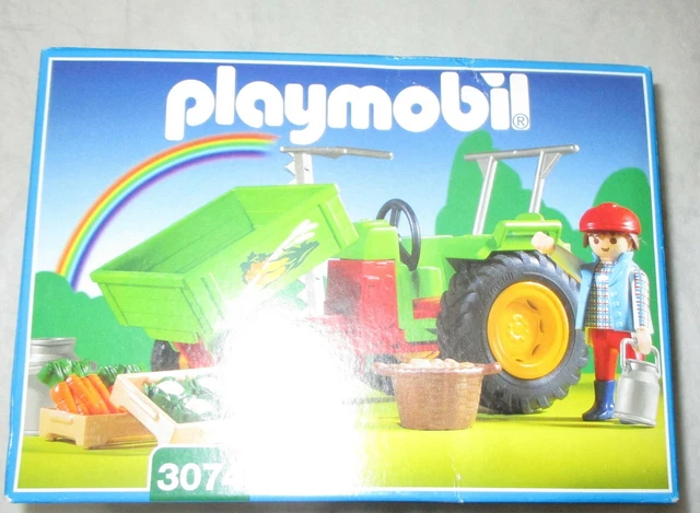 PLAYMOBIL 3074 TRACTEUR Avec Chargement Neuf Emballage D'Origine EUR 39 ...