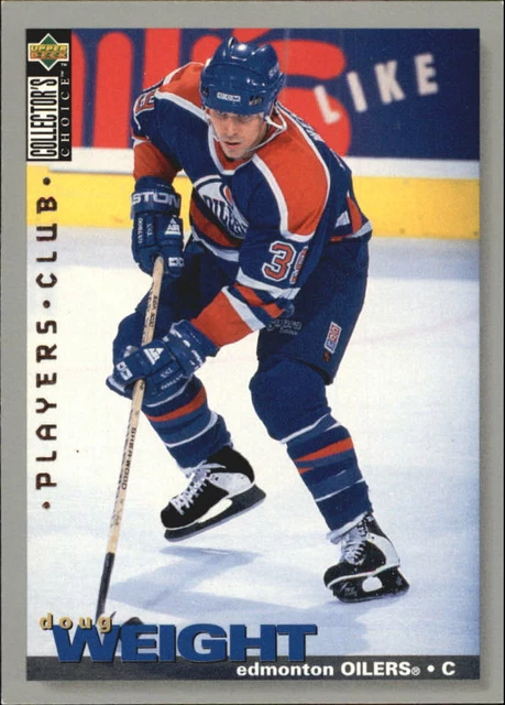 1995-96 (OILERS) COLLECTOR'S Choice Player's Club #172 Doug Weight EUR ...