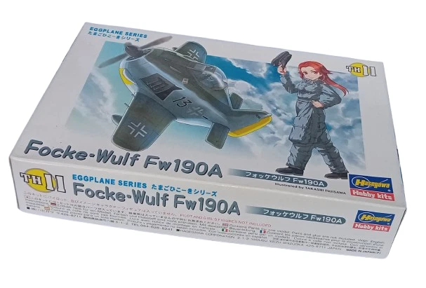 HASEGAWA EGG PLANE Luftwaffe FOCKE-WULF Fw190A Plastic Model Kit TH11 £ ...