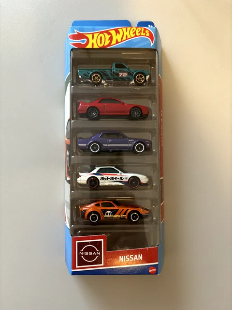 HOT WHEELS - Nissan 5er Pack - mit Skyline GT-R - Silvia - Fairlady Z ...
