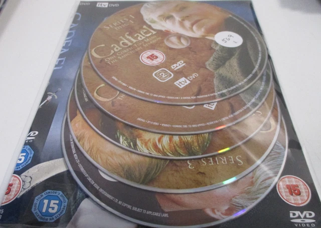 CADFAEL THE COMPLETE Collection Series 1 To 4 - DVD - Derek Jacobi £5.00 - PicClick UK