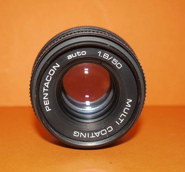 PENTACON 50MM F1.8 Standard Prime Lens - Exc++ Condition, but Spares or ...