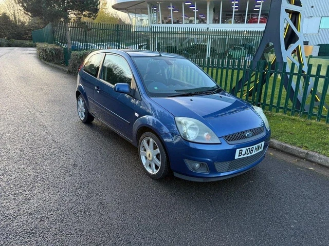 2008 08 FORD Fiesta 1.4 Zetec Blue Edition Hatchback 3Dr Petrol Manual ...