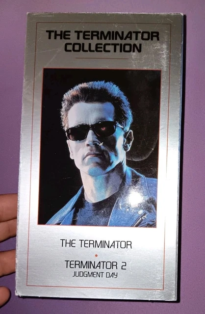 THE TERMINATOR COLLECTION VHS The Terminator & Terminator 2 Box Set £19 ...