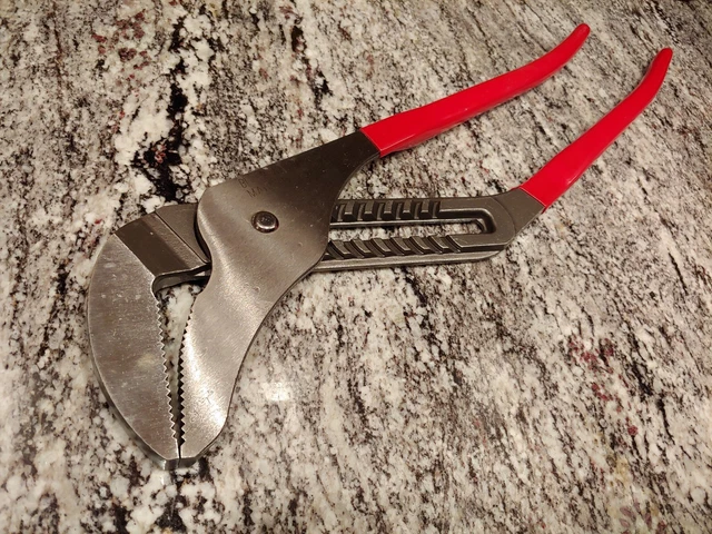 BLUE POINT BY Snapon Tools 20" Adjustable Joint Pliers - USA MADE - RED ...