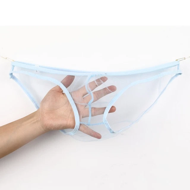 SOUS-VÊTEMENTS EN MAILLE ultra-fin à slips transparents pour hommes ...