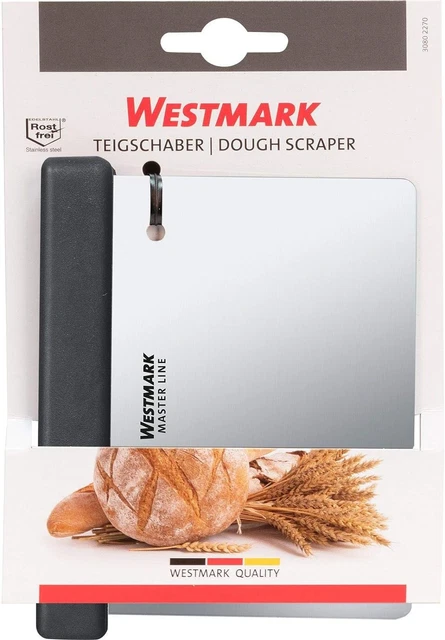 WESTMARK PROFESSIONAL DOUGH Scraper/Cutter, with handle, blade size: 8 ...
