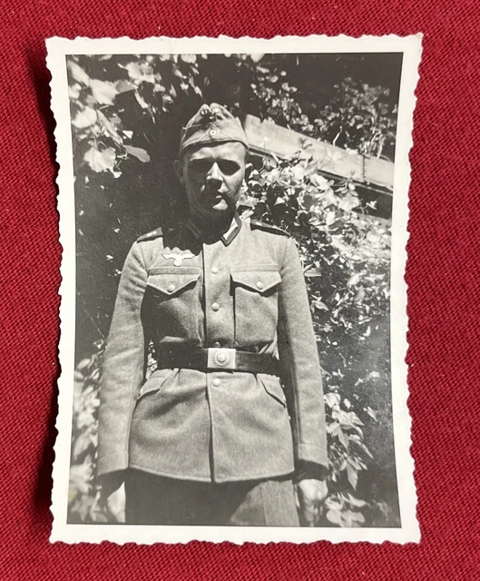WW2 WWII ORIGINAL German Military wartime Photo Wehrmacht Soldier ...