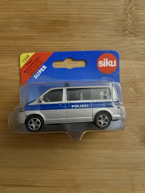 SIKU 1350 - Polizei Mannschaftswagen - VW T5 - NEU OVP EUR 3,50 - PicClick FR
