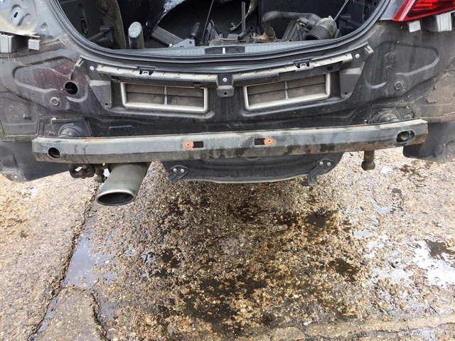 VAUXHALL CORSA D Rear Bumper Support Bar Crash Bar 5 Door Model 2006 ...