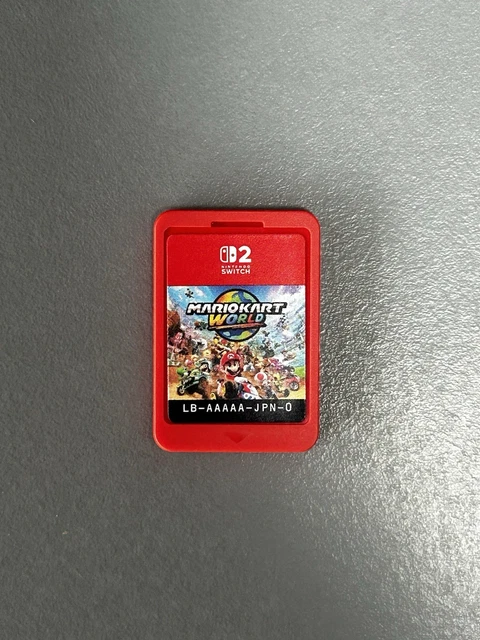 MARIO KART WORLD 2025 Nintendo Switch 2-Official Physical Cartridge ...