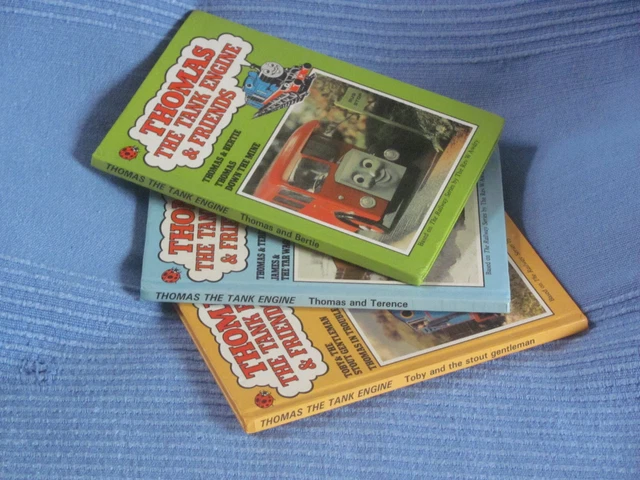 THOMAS THE TANK ENGINE & FRIENDS 3x Ladybird Books 6x stories, Bertie ...