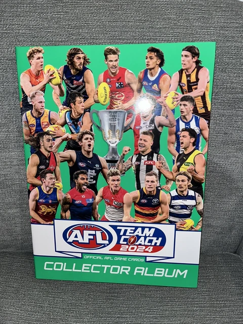 AFL 2024 TEAMCOACH Complete Silver Variants + Silver Best & Fairest 218 ...
