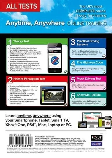 DRIVING THEORY TEST 2024 All Tests & Hazard Perception PC DVD NEW - wt ...