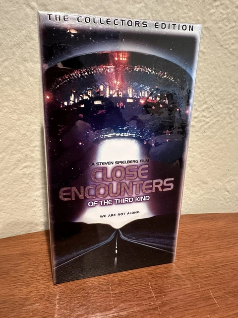 CLOSE ENCOUNTERS OF the Third Kind (VHS Collector's Edition) New | EC £ ...