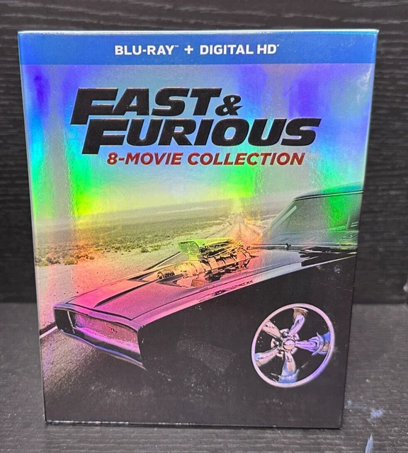 FAST & FURIOUS: 8-Movie Collection (Blu-ray + Digital 2017) Complete ...