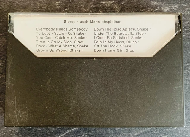 ORIGINAL DECCA &THE Rolling Stones No. 2" Band Tape MC Kassette Habe ...