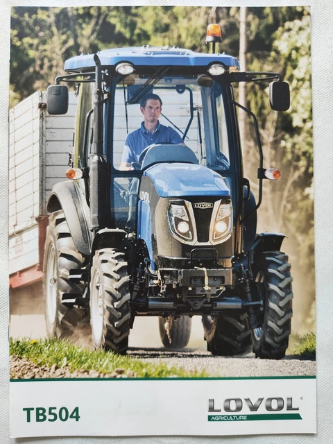 TRACTEUR LOVOL TB 504 Prospectus Tractor Brochure Traktor Prospekt EUR 5,00 - PicClick FR