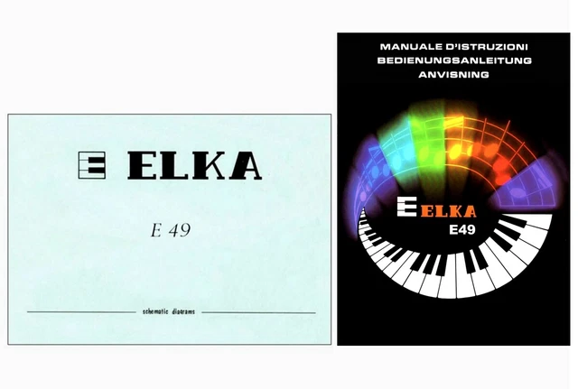 ELKA E-49 SERVICE Manual Schematic Circuit Diagram + Instructions ...