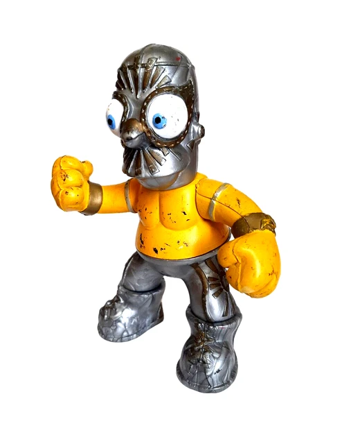 FIGURINE ARTICULÉE MEXICAINE Homer Simpson Parody LE SAINT ROI MYSTÈRE ...