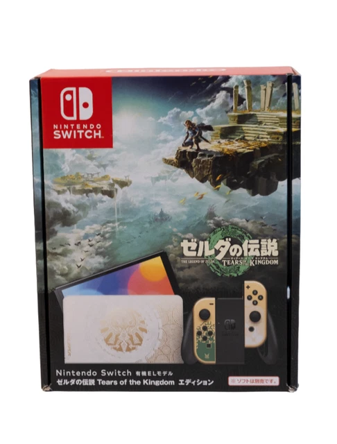 NINTENDO SWITCH-OLED MODEL The Legend of Zelda Tears of the Kingdom ...