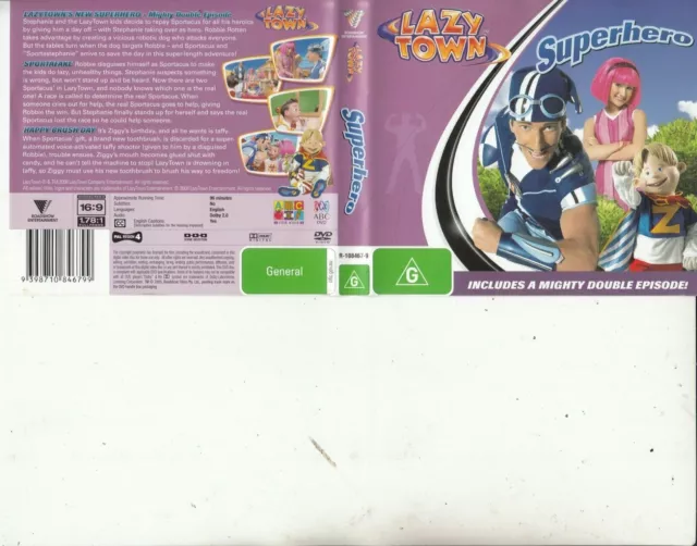 LAZY TOWN-SUPERHERO-2004-TV SERIES Iceland-[3 Episodes]-DVD $19.95 ...
