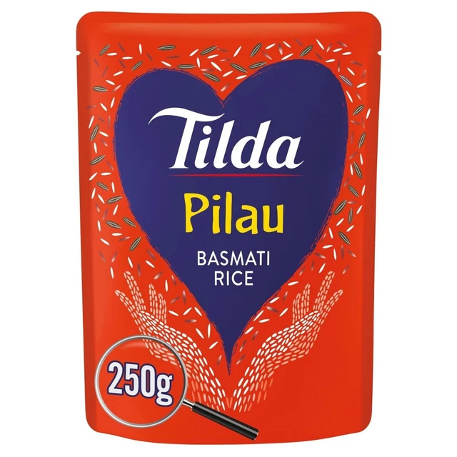 TILDA PILAU REIS Mikrowelle Basmati 250G PACKUNG MIT 6 EUR 16,67 ...