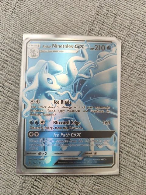 ALOLAN NINETALES GX - Shiny - Sv53/Sv94 - Hidden Fates - Eng - Pokemon ...