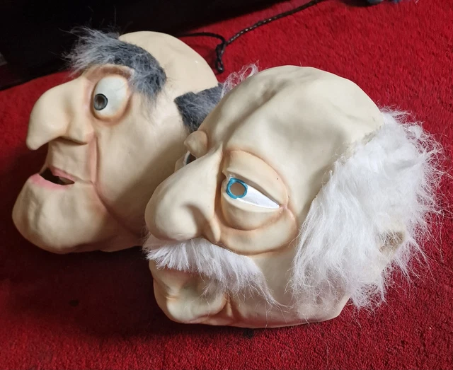 OFFICIAL DISNEY STATLER And Waldorf Latex Masks The Muppets £45.00 ...