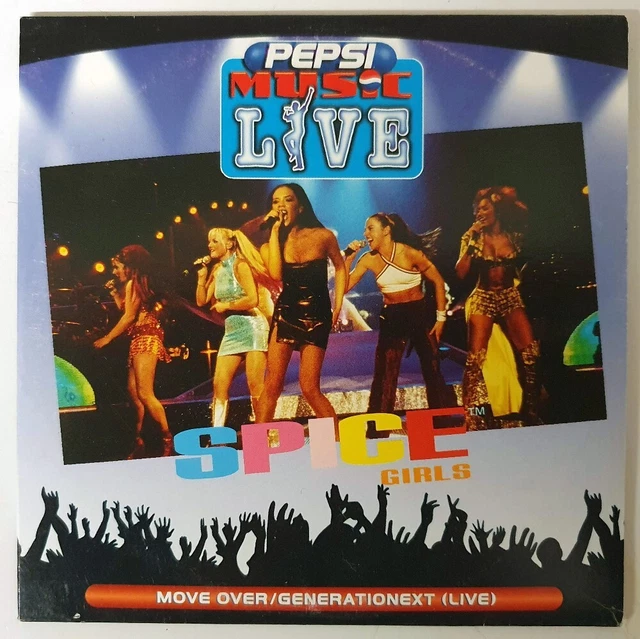 SPICE GIRLS &MOVE Over/Generationext" Rare Limited Live Pepsi CD £10.00 ...