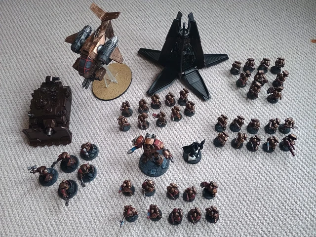 MINOTAURS, 40K, OLD space marine army, Warhammer, some Forgeworld, OPP ...