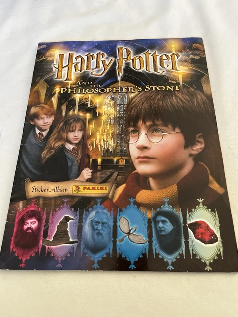 PANINI HARRY POTTER + Philosopher's Stone Sticker Album Complete £42.32 ...